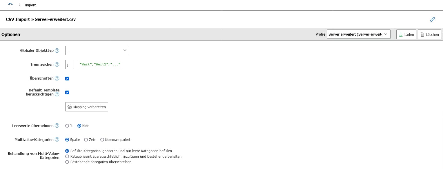 Server-Dokumentation mit i-doit