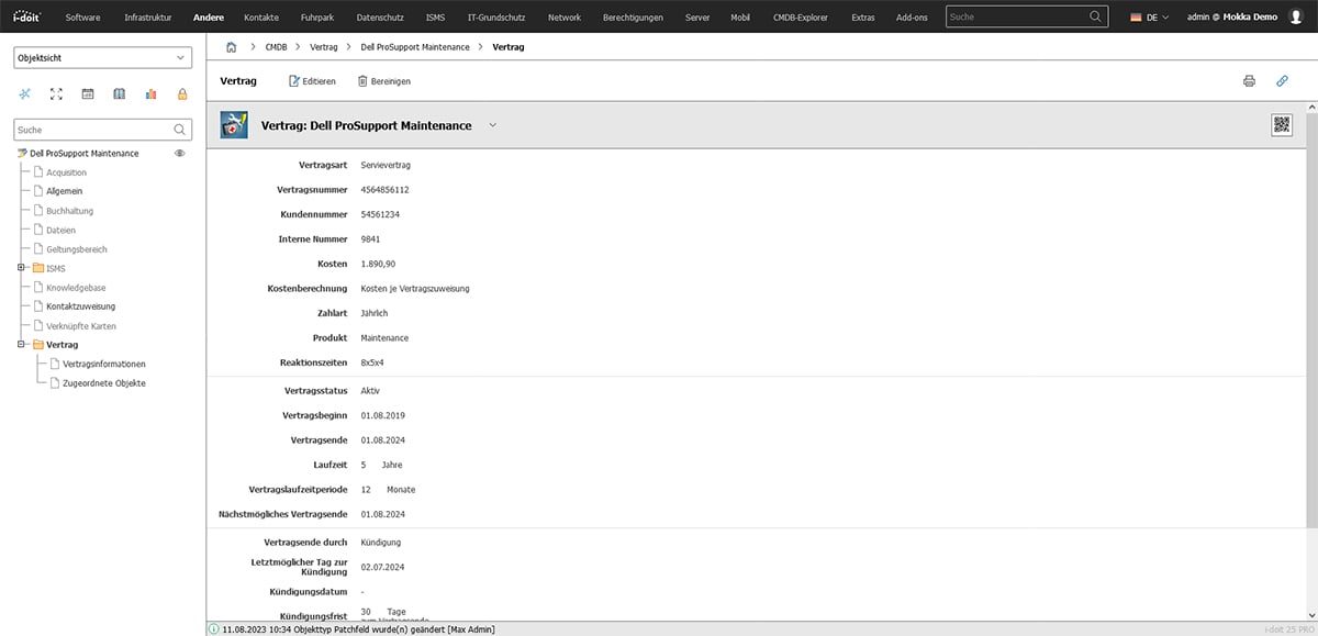 Server-Dokumentation mit i-doit