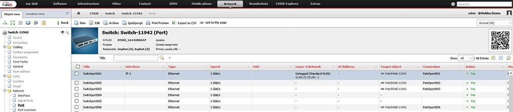 Document Cabling in i-doit