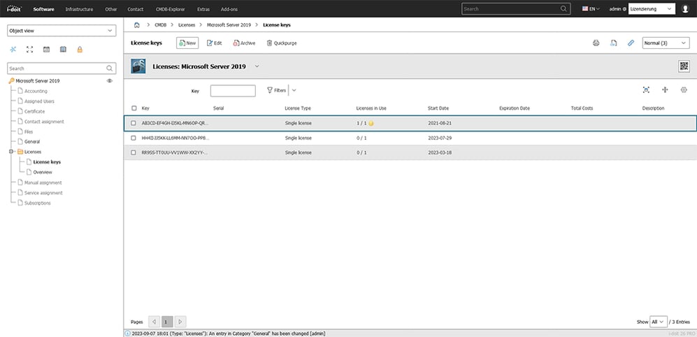 Finding the perfect license size for your IT documentation